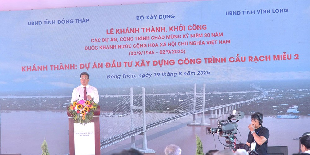Cầu Rạch Miễu 2 chính thức được đưa vào sử dụng | Báo điện tử Tiền Phong