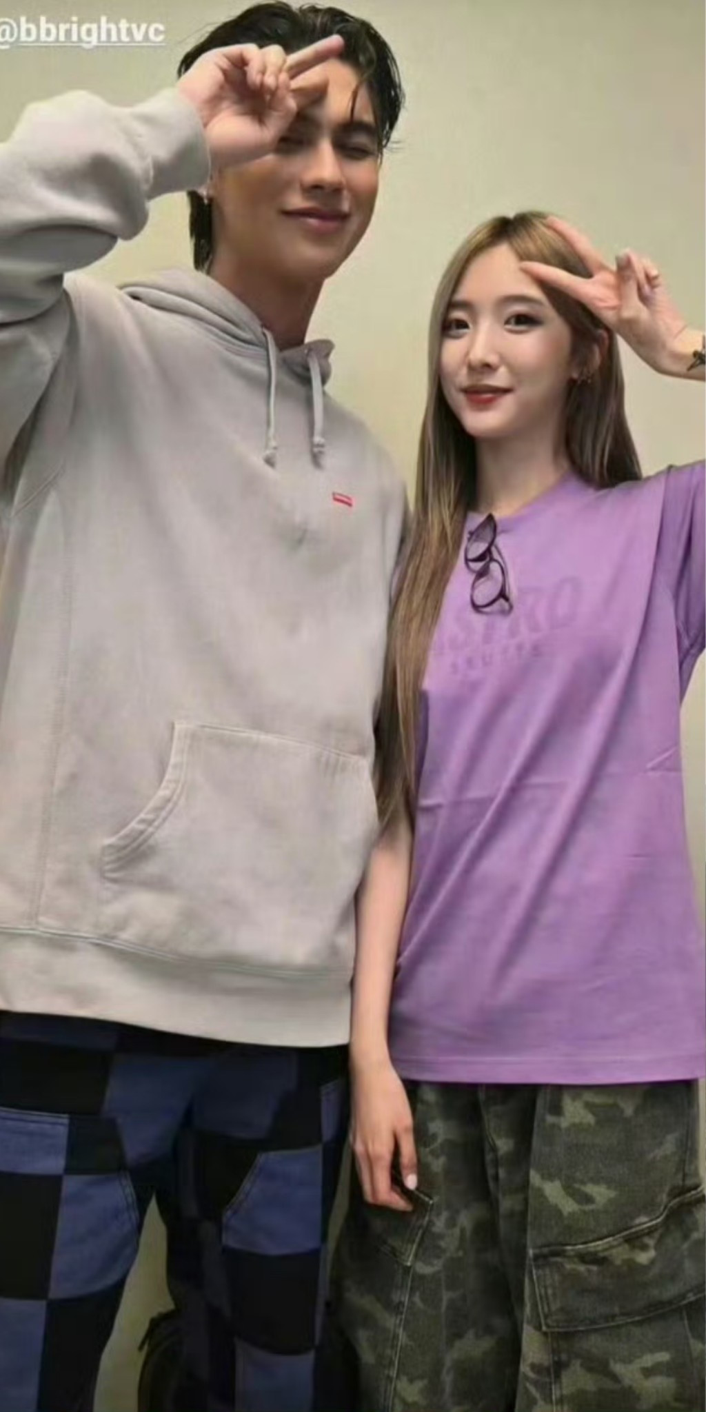 Bright và Nene Trịnh Nãi Hinh hủy theo dõi nhau, có phải đã âm thầm ...