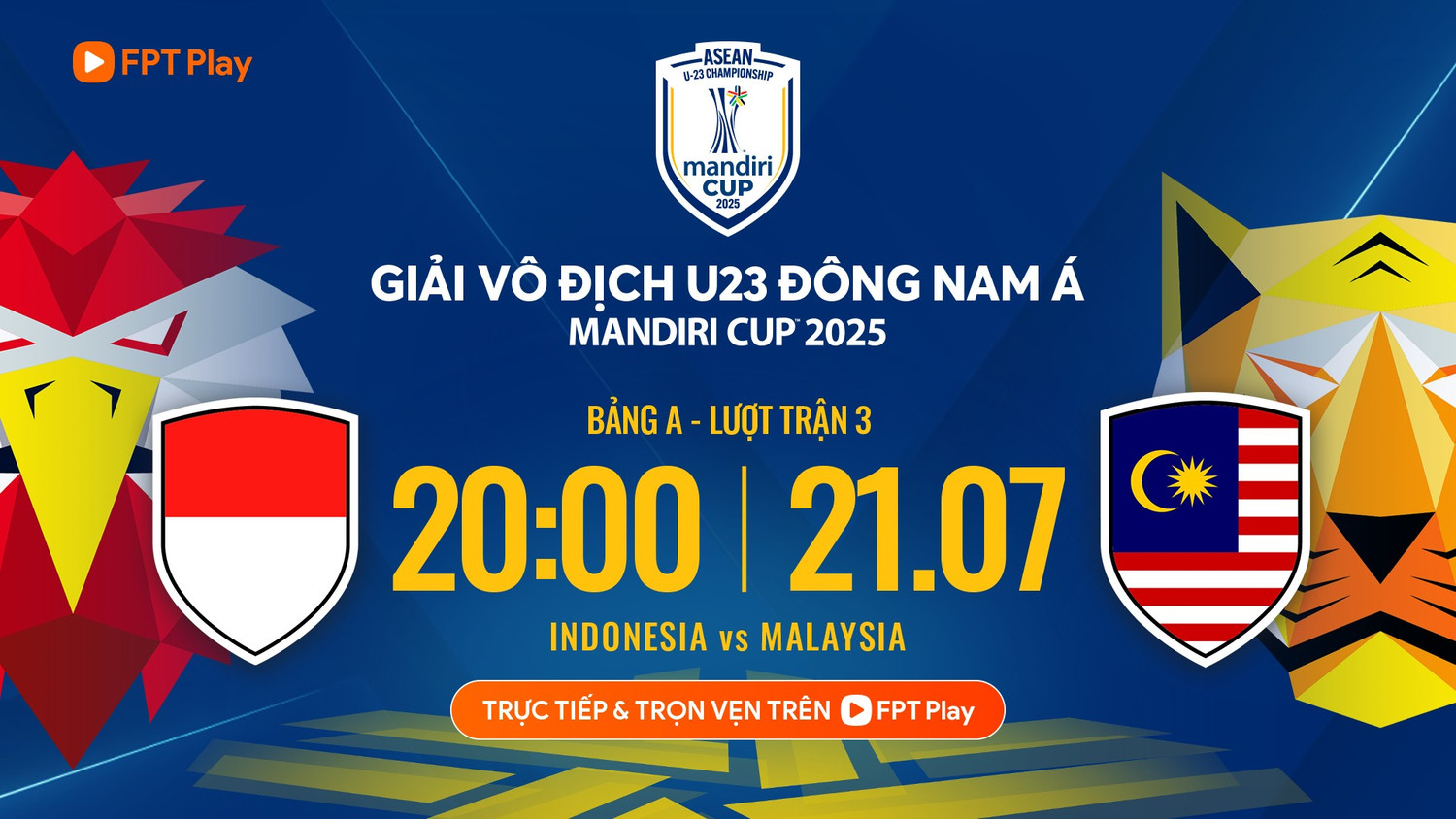 Nhận định U23 Indonesia vs U23 Malaysia, 20h00 ngày 21/7: Phá dớp | Báo điện tử Tiền Phong