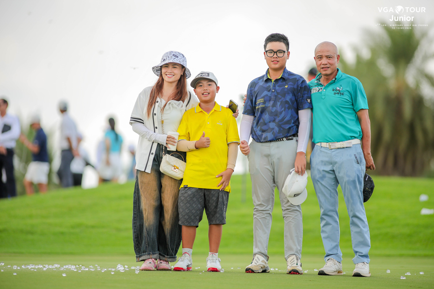 Nguyen Quang Dai continues family tradition, wins VGA Junior Tour 2025