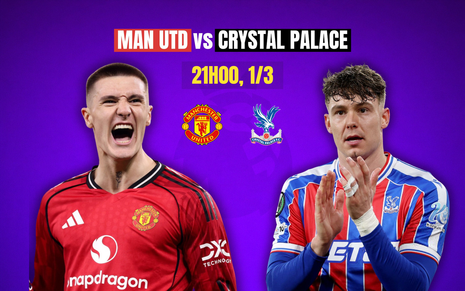 Nhận định MU vs Crystal Palace, 21h00 ngày 1/3: Thử thách cho HLV ...