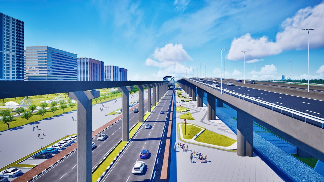 Hà Nội lấy ý kiến về Đồ án quy hoạch trục Đại lộ cảnh quan sông Hồng ...