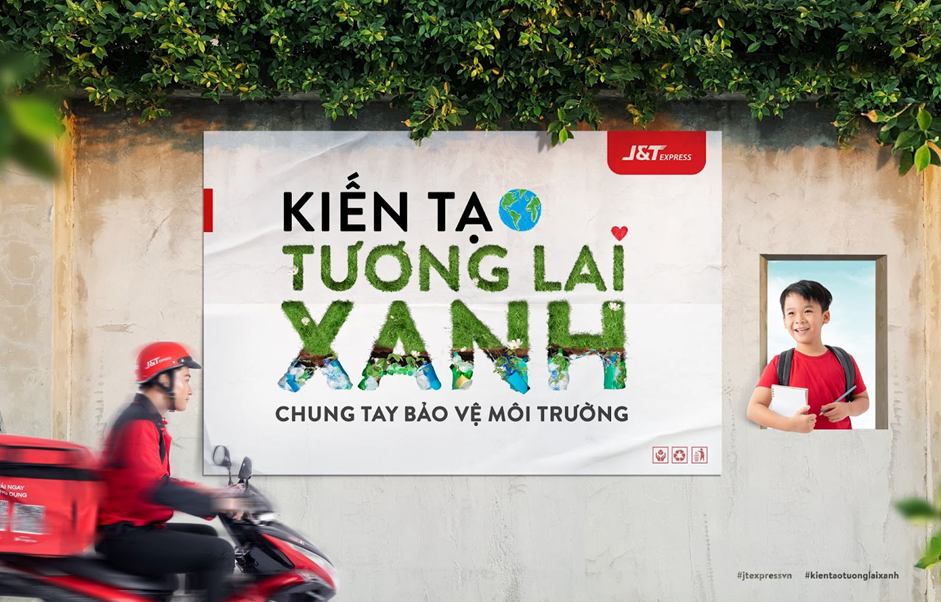 Tái sinh rác thải nhựa, cùng J&T Express 'Kiến tạo tương lai xanh ...