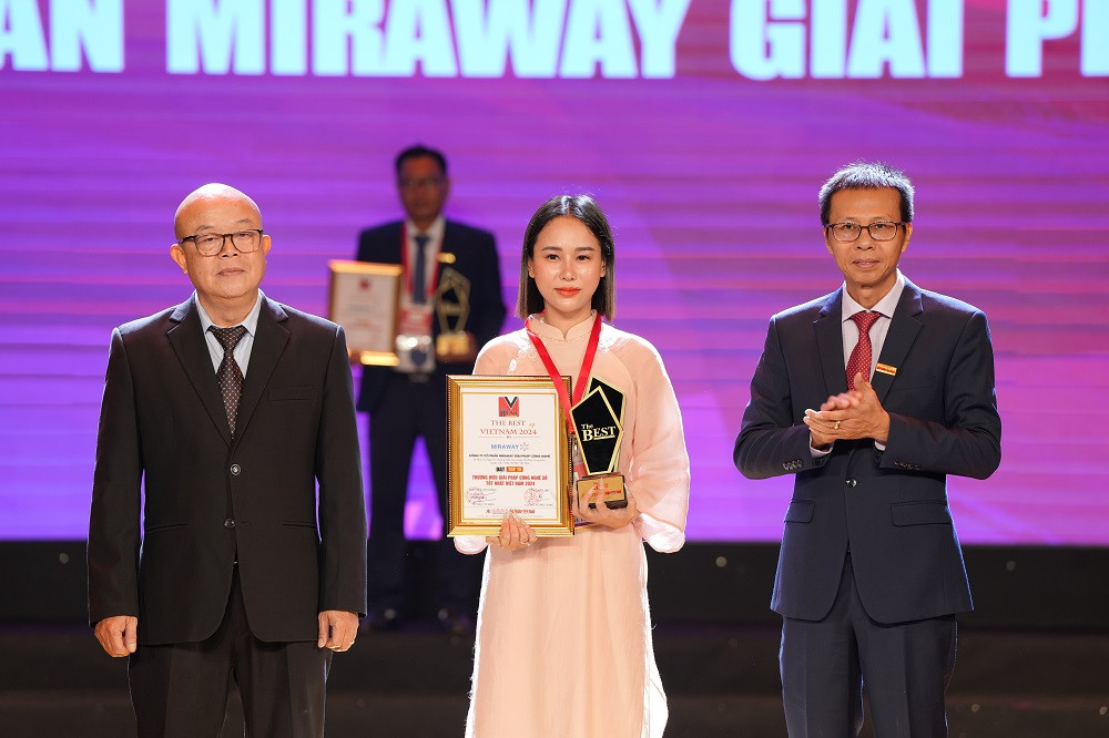MIRAWAY đạt giải thưởng 'Thương hiệu giải pháp công nghệ số tốt nhất ...