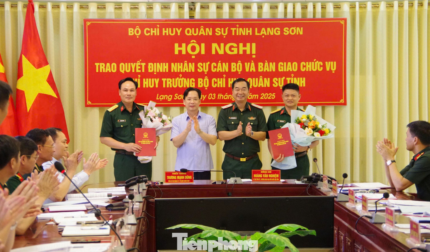Lạng Sơn có tân Chỉ huy trưởng Bộ Chỉ huy Quân sự tỉnh | Báo điện tử Tiền Phong