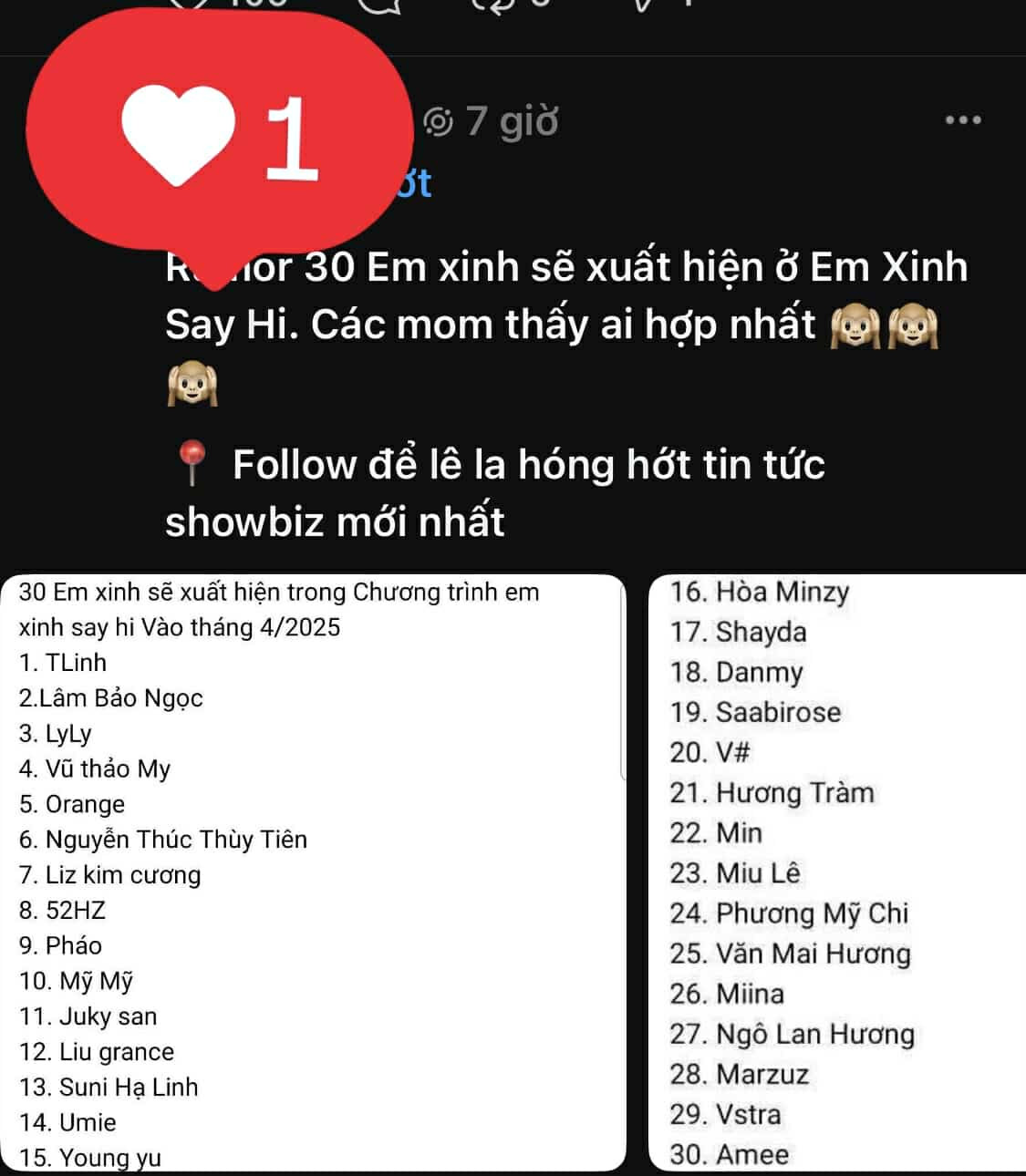 Lan truyền danh sách nghệ sĩ Em Xinh "Say Hi": Có tlinh, Thùy Tiên và ai nữa? | Báo điện tử Tiền ...