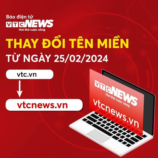 Báo điện tử VTC News đổi tên miền thành vtcnews.vn | Báo điện tử Tiền Phong