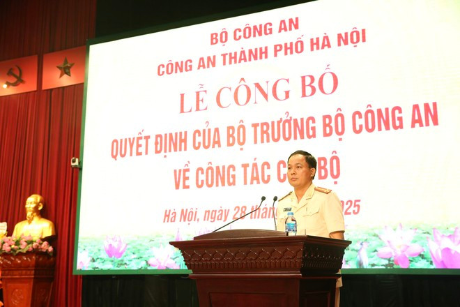 Công an Hà Nội có tân phó giám đốc | Báo điện tử Tiền Phong