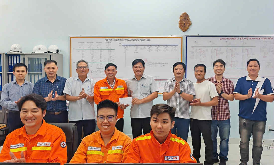 Đóng điện thành công máy biến áp 220kV - 250MVA tại Trạm biến áp 500kV ...