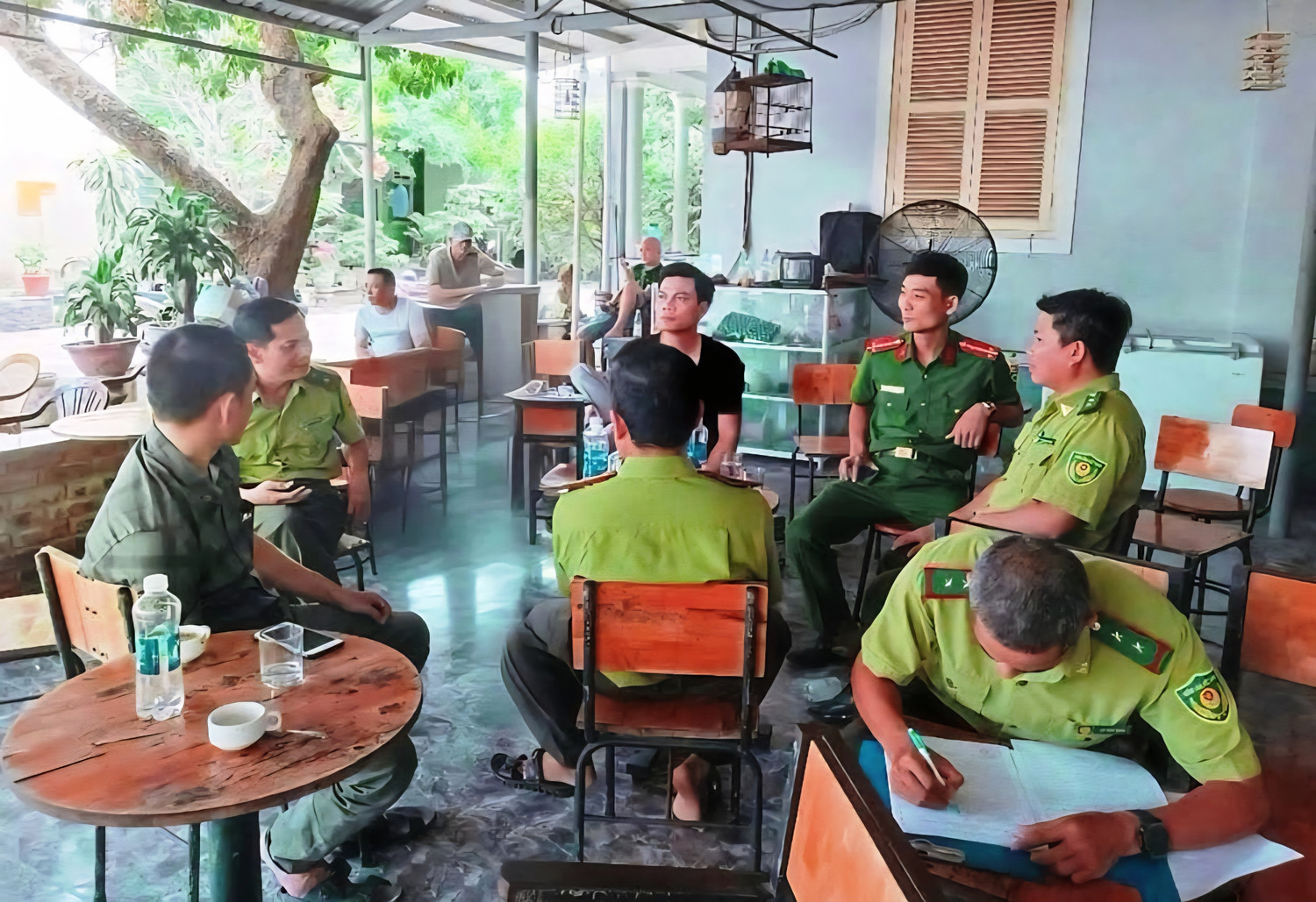 Vì sao kiểm lâm phải yêu cầu chứng minh nguồn gốc chim cảnh tại quán cà phê? | Báo điện tử Tiền ...