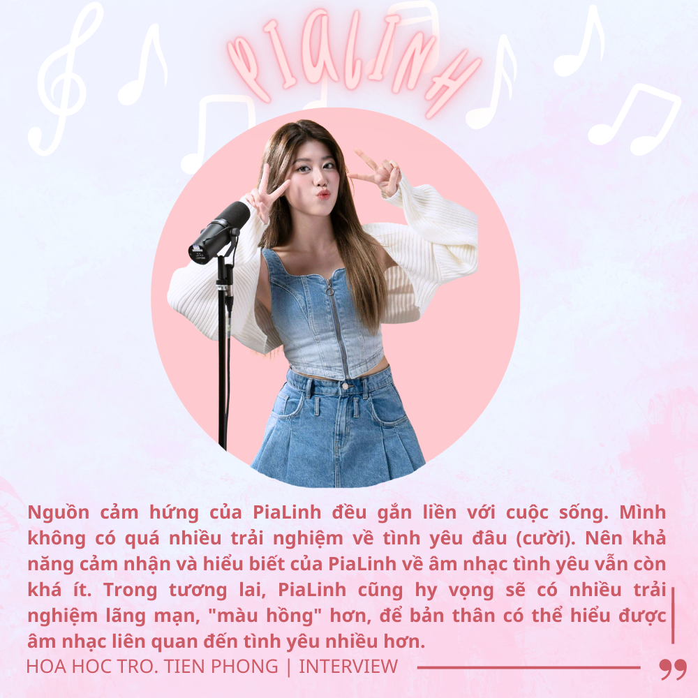 Pia Linh - "Nàng thơ" của Đen Vâu: Mình không có nhiều trải nghiệm về ...