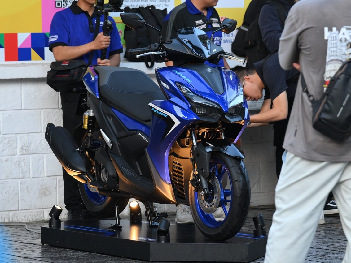 Yamaha NVX 155 đời mới lần đầu xuất hiện tại Việt Nam