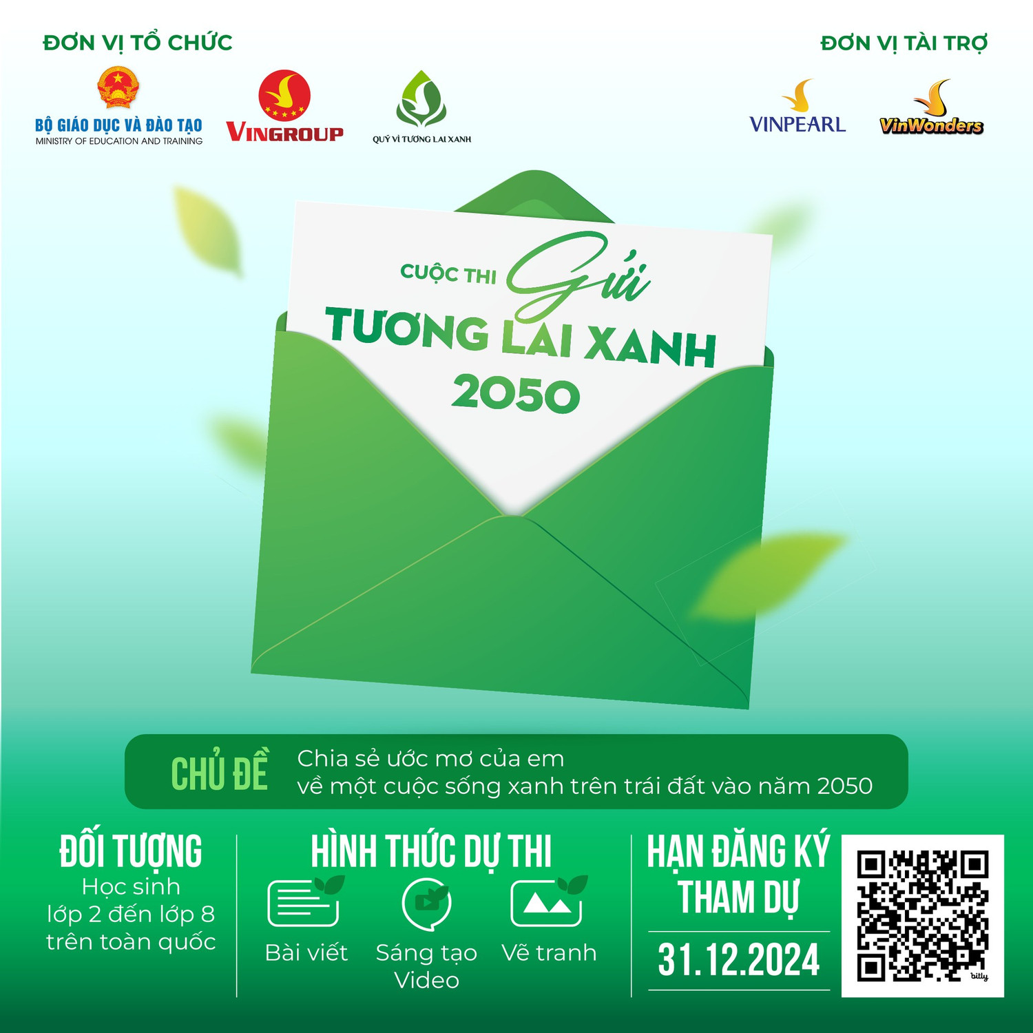 Phát động cuộc thi 'Gửi tương lai xanh 2050' - Lan tỏa thông điệp xanh cho thế hệ tương lai ...