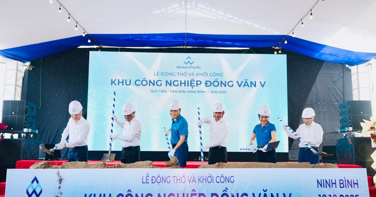Khởi công khu công nghiệp Đồng Văn V, tổng mức đầu tư trên 2.900 tỷ đồng