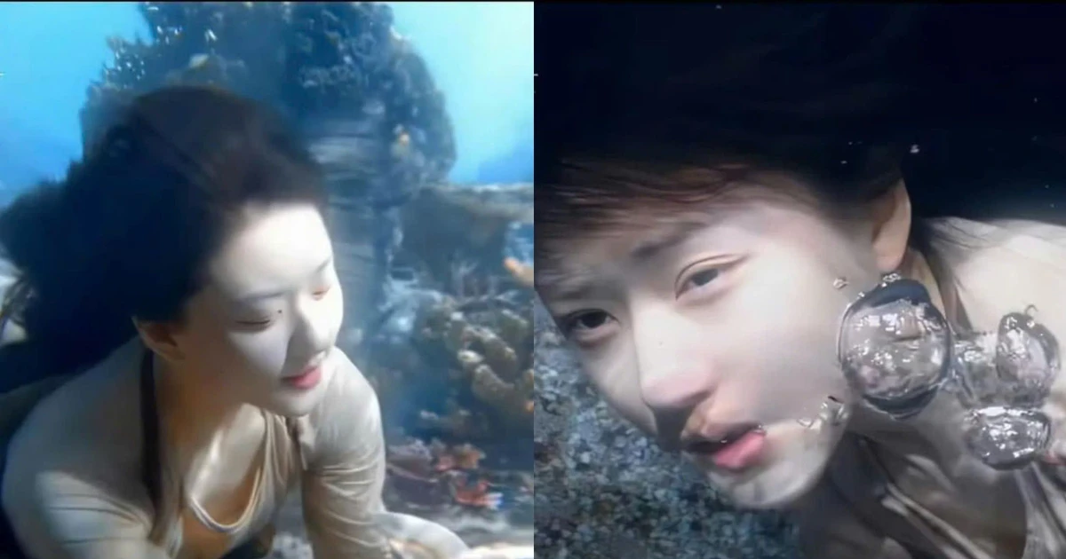 Rèm Ngọc Châu Sa lên sóng, Triệu Lộ Tư "đẹp ná thở" trong cảnh quay dưới nước | Báo điện tử Tiền ...