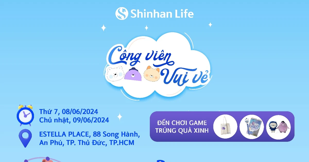 Tham gia 'Công viên vui vẻ' với Shinhan Life tại Estella Palace vào ...