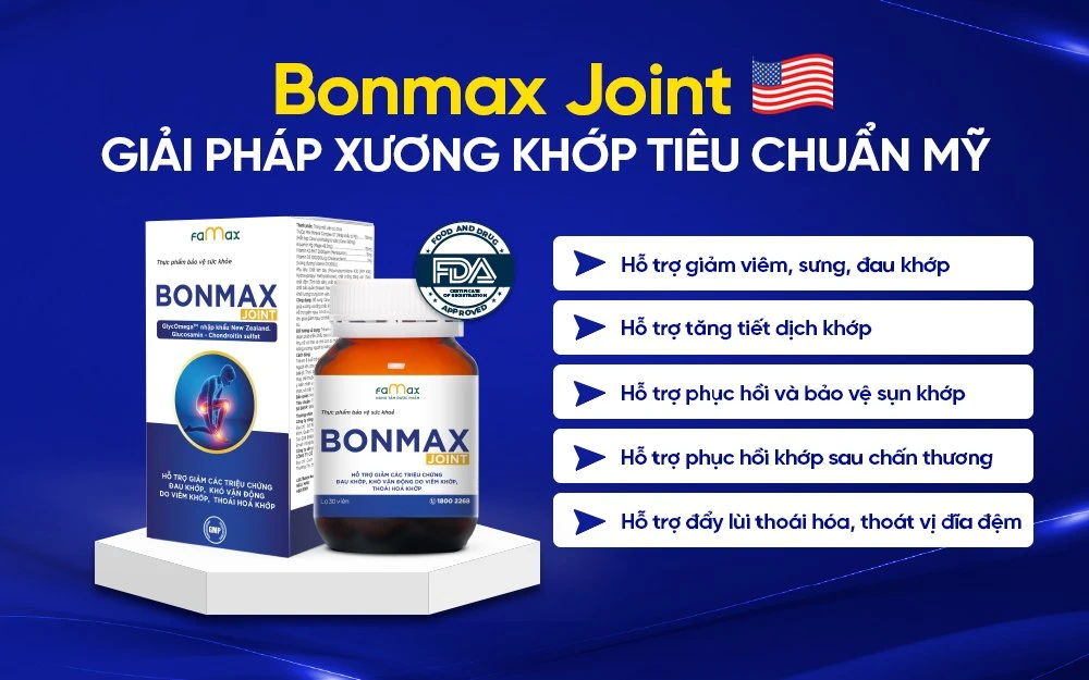 Có Bonmax Joint, viêm khớp không còn là nỗi lo | Báo điện tử Tiền Phong