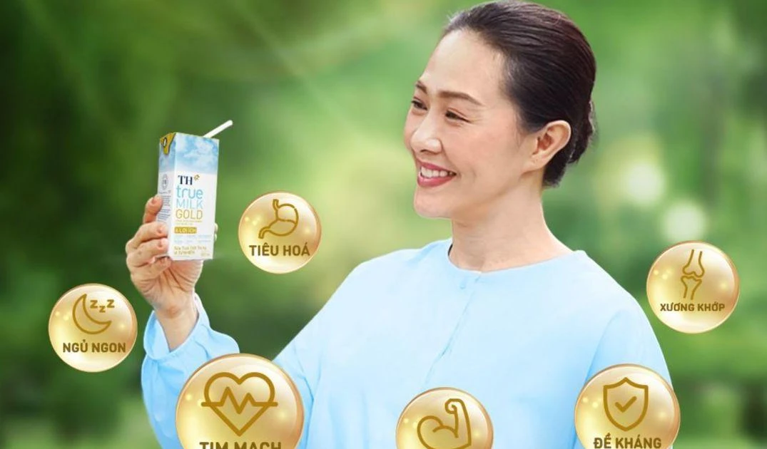 TH true MILK GOLD – dòng sữa mới, dành riêng cho người lớn tuổi của Tập ...