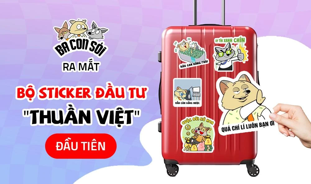 Ba con sói ra mắt bộ sticker đầu tư “thuần Việt” đầu tiên | Báo điện tử ...