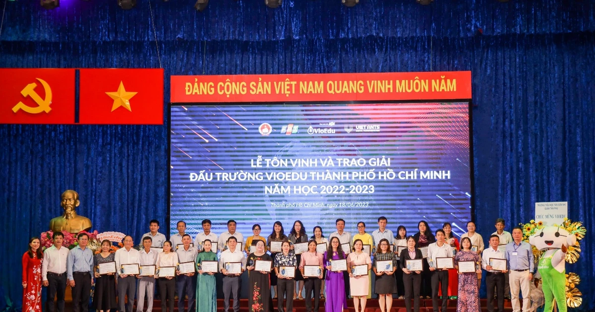 Tôn vinh, trao giải Đấu trường VioEdu TP.Hồ Chí Minh mùa 3 | Báo điện ...