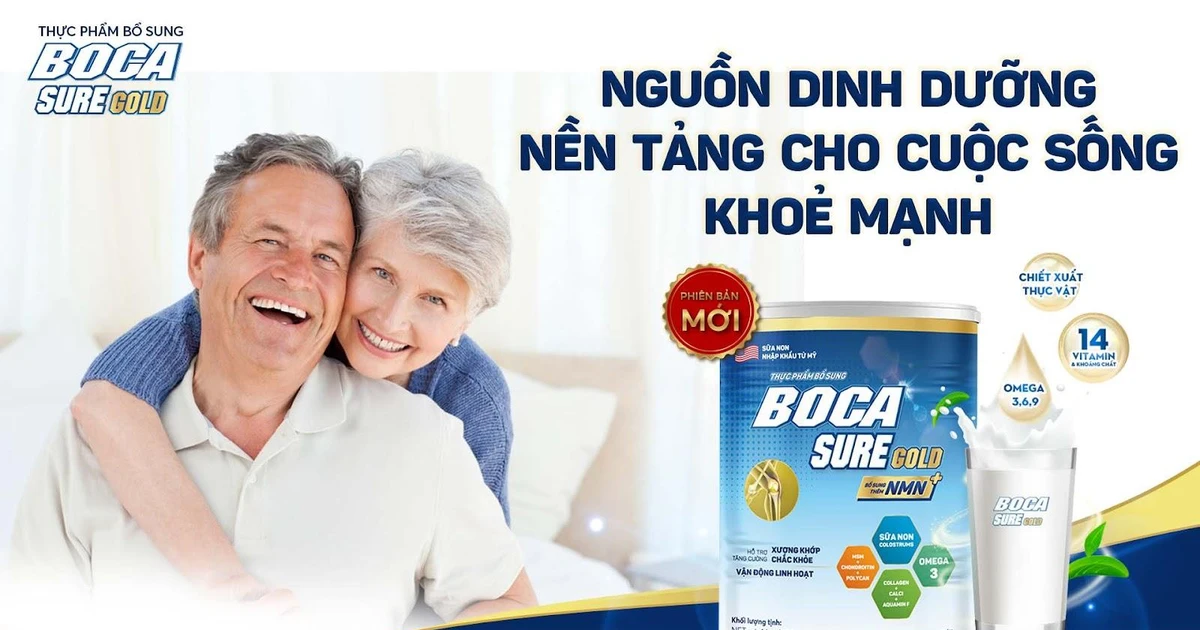 Thực phẩm bổ sung Boca Sure Gold - Công thức cải tiến hỗ trợ xương khớp ...