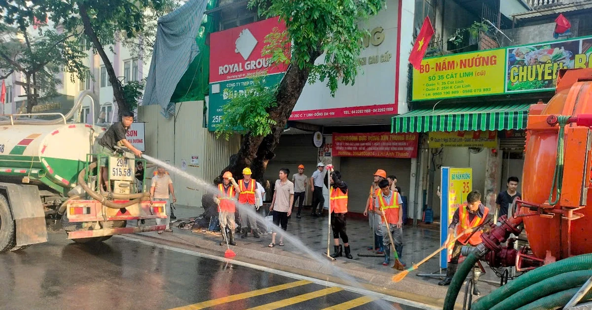 Sự cố phun bùn lỏng tại dự án metro đã được kiểm soát | Báo điện tử ...