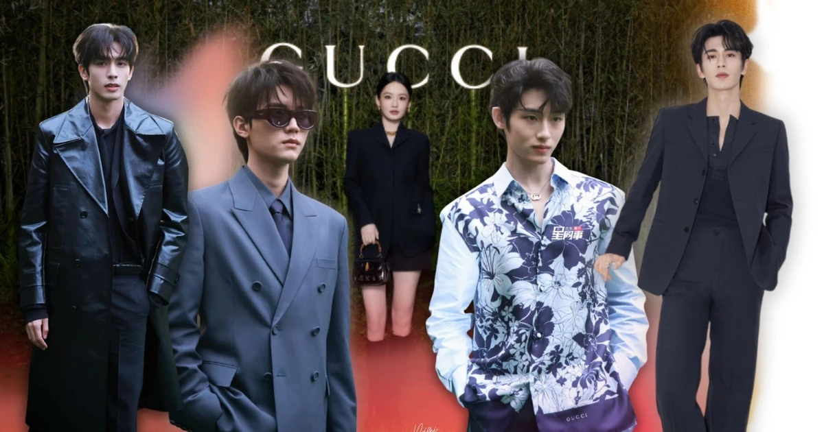 Trương Lăng Hách, Tống Uy Long khiến dân mạng "sốc visual" tại triển lãm Gucci | Báo điện tử ...