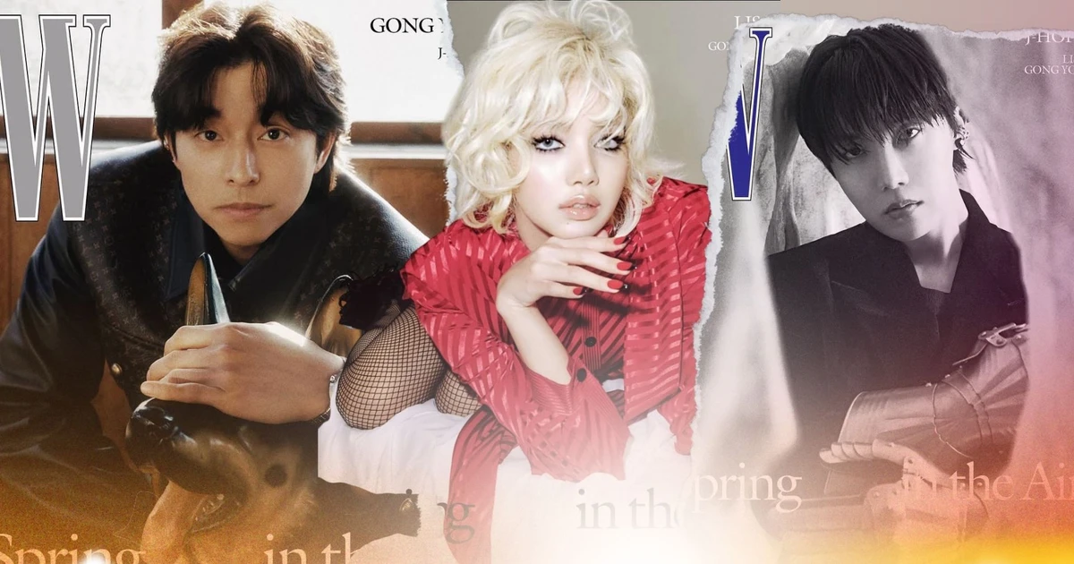 j-hope BTS, Lisa BLACKPINK, Gong Yoo đổ bộ bìa W Hàn - ai ấn tượng nhất ...