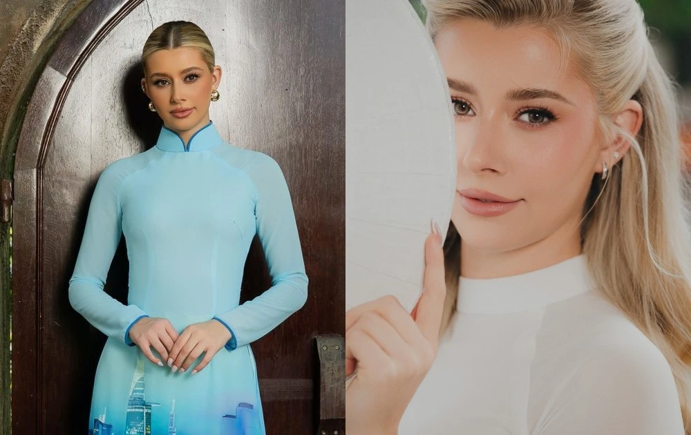 Miss Cosmo 2025 Yolina Lindquist và hành trình lan tỏa vẻ đẹp áo dài ...