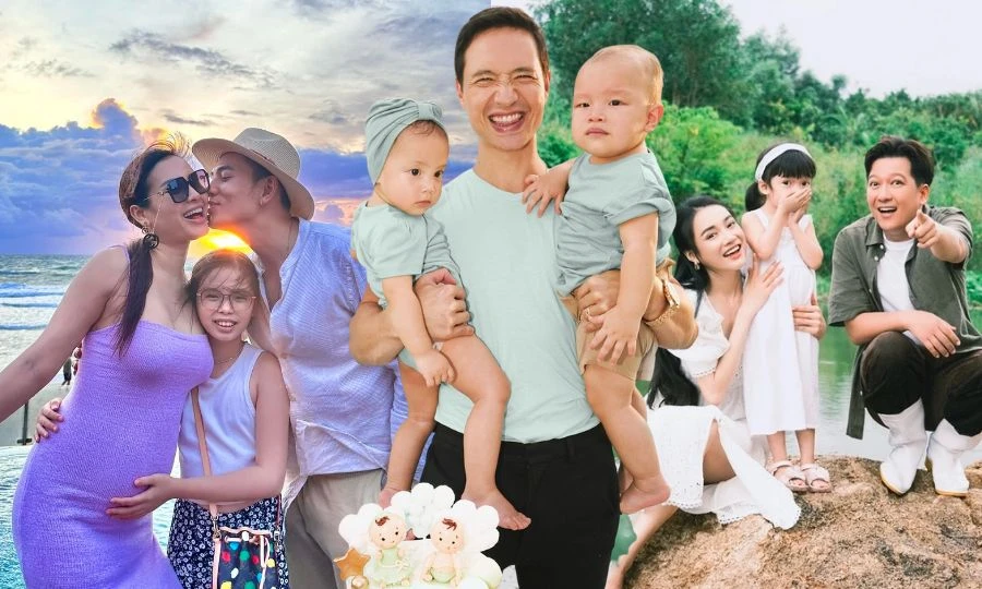 Những ông bố điểm 10: Trường Giang cưng Destiny số một, Lý Bình chiều ...