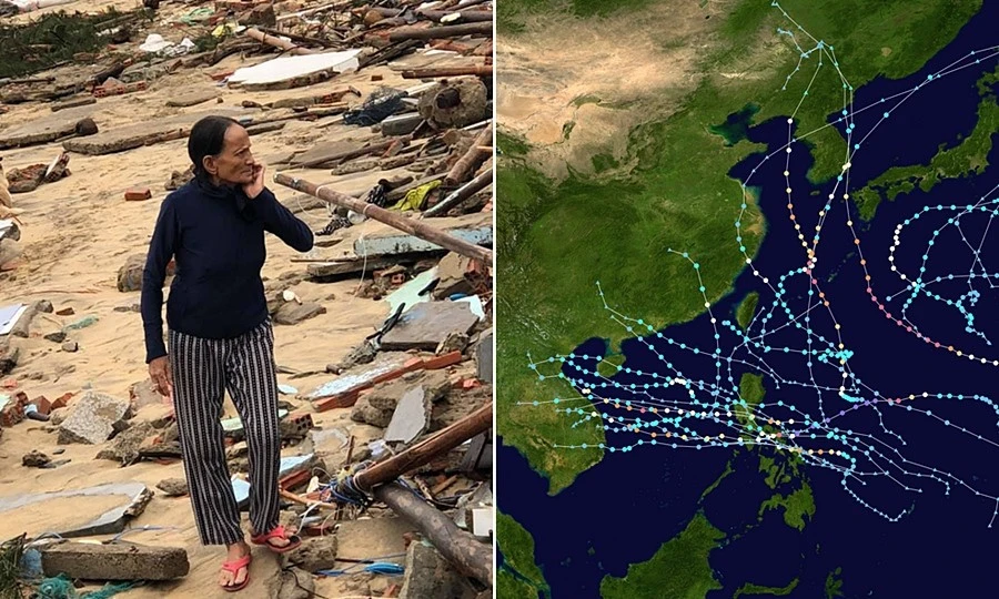 Danh sách tên bão năm 2026: Gợi nhớ mùa bão 2020 với bão mạnh Molave ...