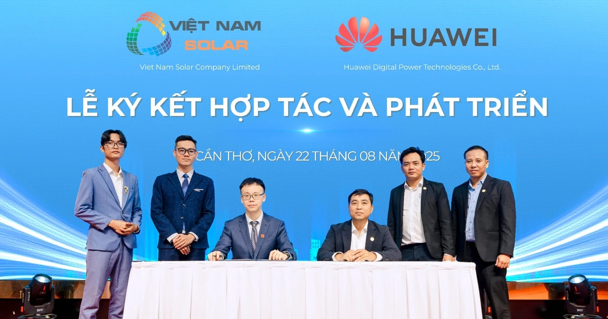 Huawei hợp tác với Việt Nam Solar cho ra mắt hệ thống điện mặt trời ...