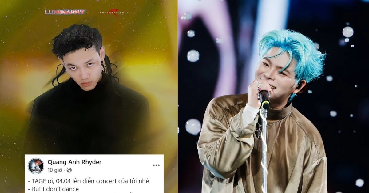 RHYDER hé lộ hơn 10 khách mời tham gia concert, một Anh Trai trở thành ...