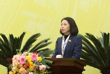 Bà Vũ Thu Hà được bầu làm Phó Chủ tịch UBND thành phố Hà Nội