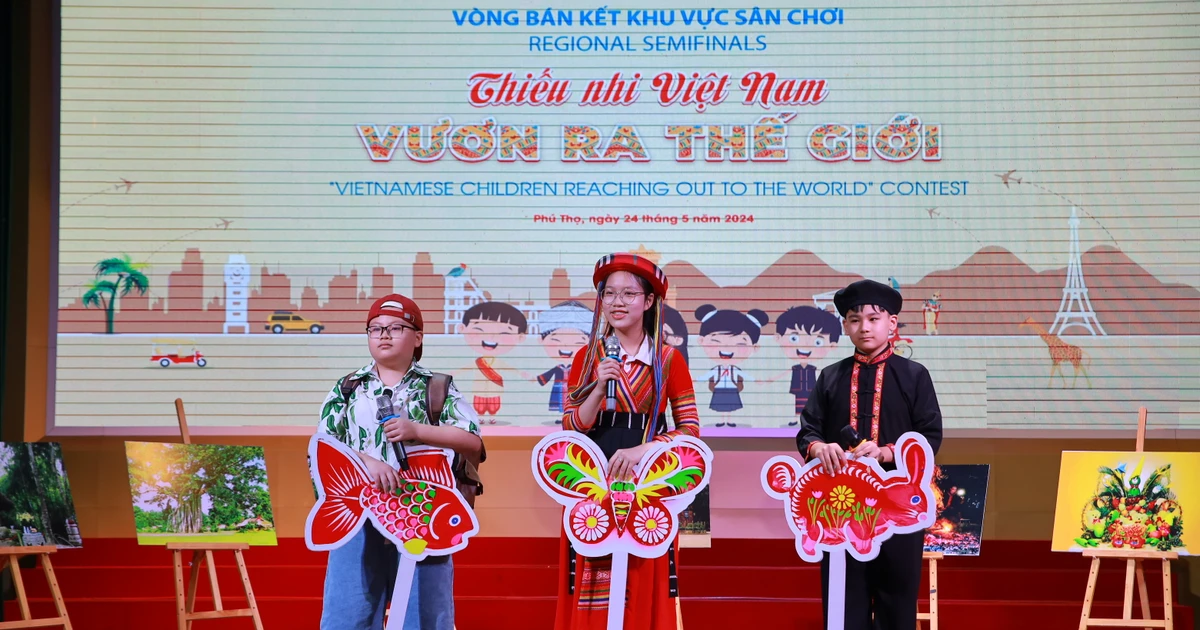 Thiếu nhi thể hiện tài năng 'vươn ra thế giới' | Báo điện tử Tiền Phong