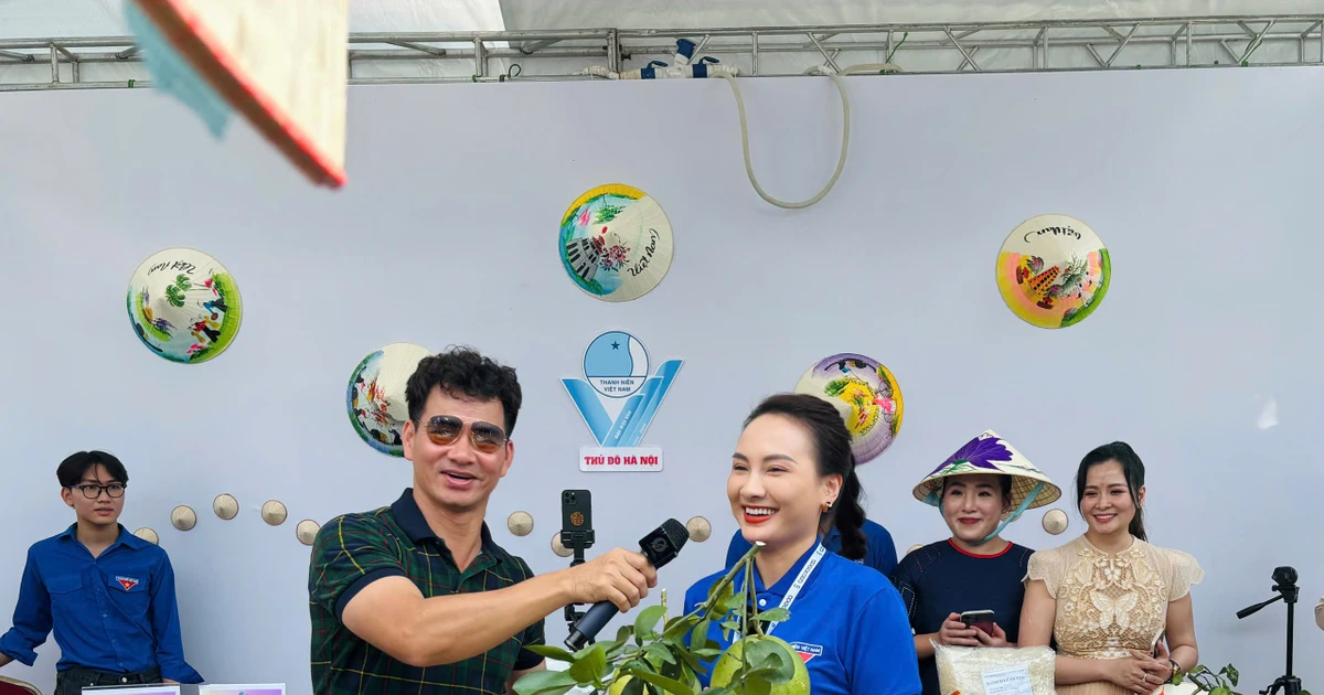 Nghệ sĩ Xuân Bắc, diễn viên Bảo Thanh livestream bán sản phẩm OCOP ...