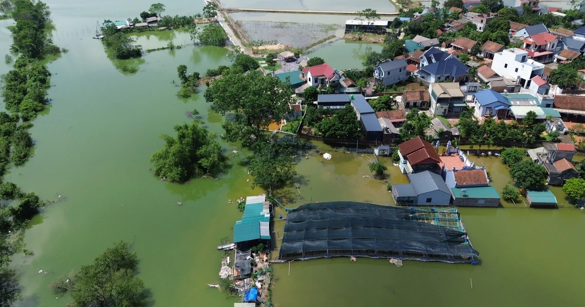 Hà Nội sắp xếp dân cư ở những vùng ngập lụt | Báo điện tử Tiền Phong