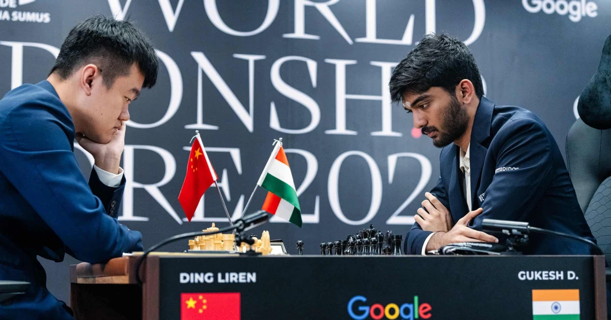 Giải vô địch cờ vua thế giới 2024: Ding Liren và Gukesh bất phân thắng bại ở ván 4 | Báo điện tử ...