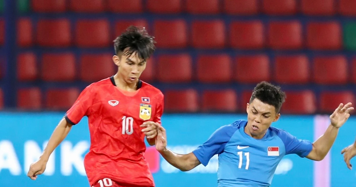 SEA Games 22: Bỏ lỡ nhiều cơ hội mười mươi, U22 Singapore và U22 Lào ...