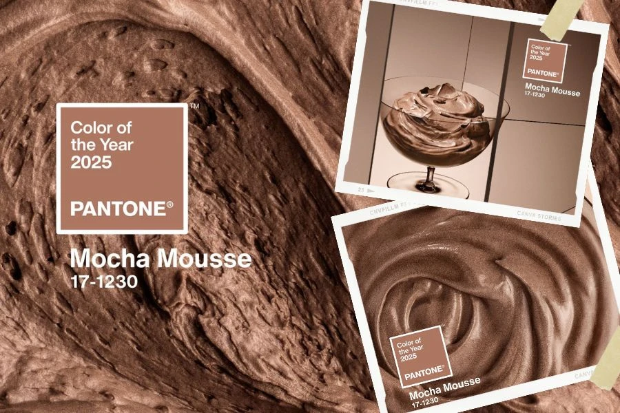 Màu của năm 2025 - Mocha Mousse: Kết nối cảm xúc, tôn vinh vẻ đẹp bền ...