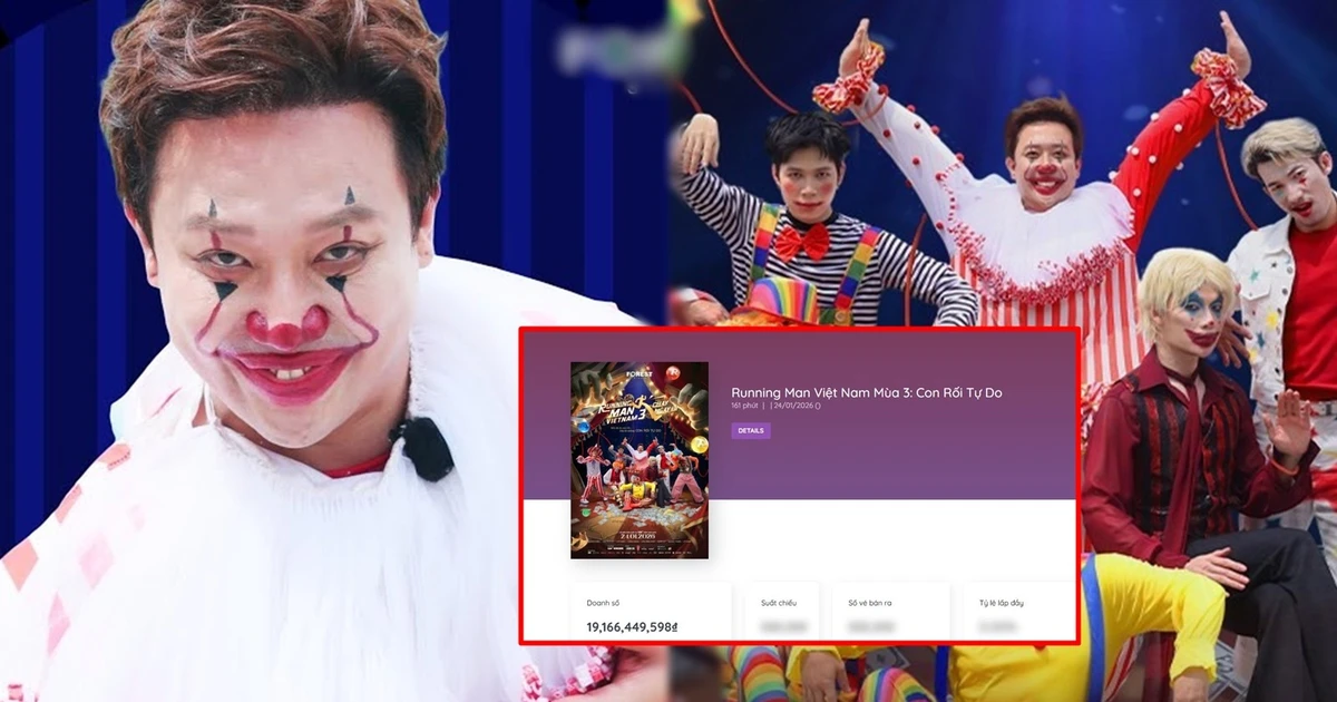 Tập cuối Running Man Vietnam mùa 3 lập kỷ lục doanh thu, liệu có chạm ...