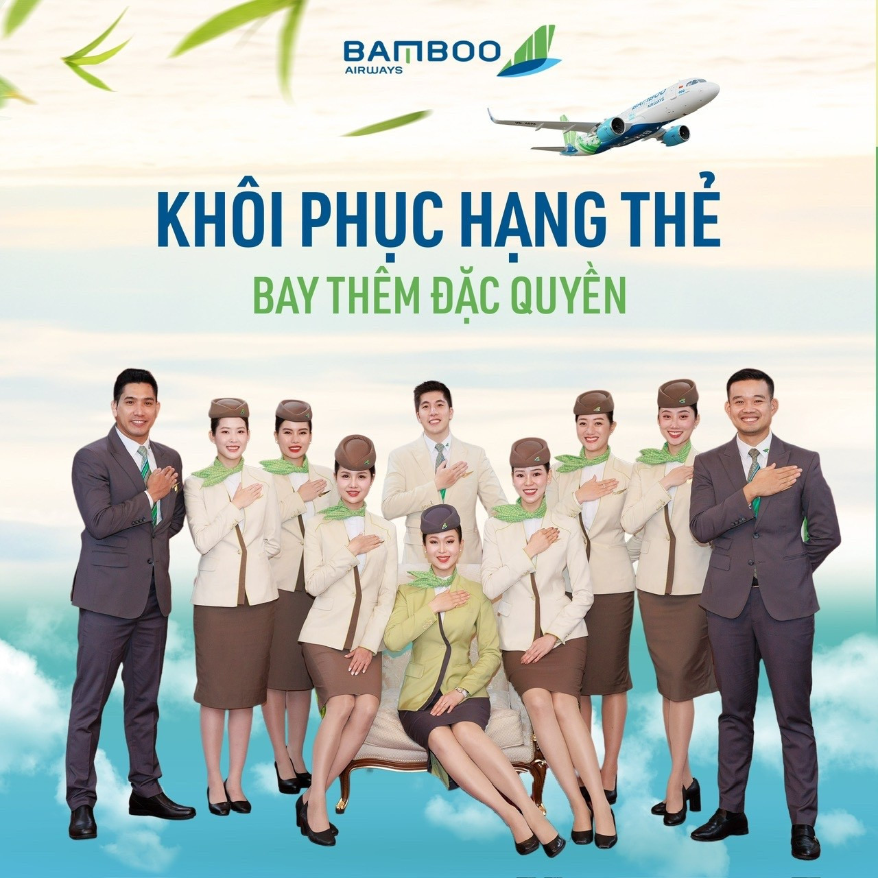 Bamboo Airways khôi phục hạng thẻ cao nhất cho gần 3 triệu hội viên ...