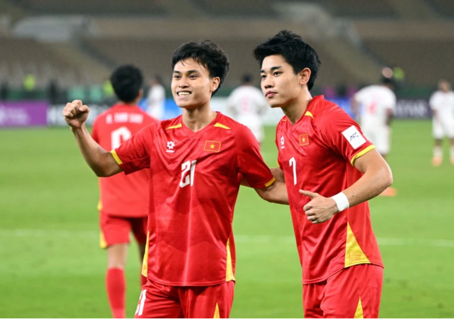 AFC: Vietnam U23 defeated a powerful UAE team.