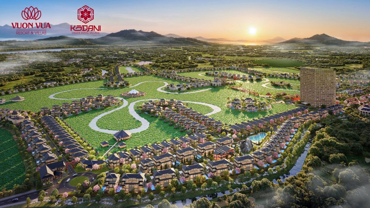 Khi bất động sản Phú Thọ thiết lập mặt bằng giá mới, Kodani Onsen Royal ...