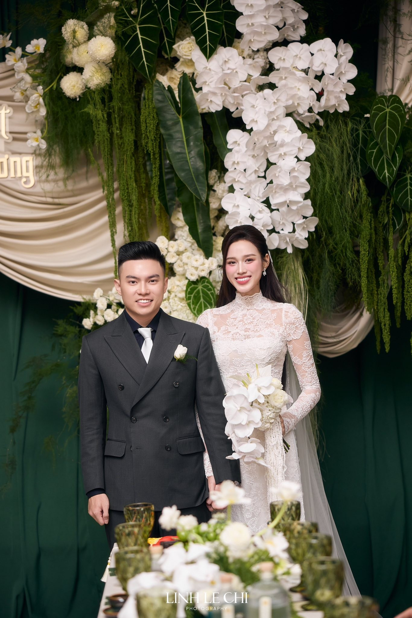 Nhan sắc Hoa hậu Đỗ Thị Hà trong Lễ Vu Quy, trang phục cưới giản dị mà ...